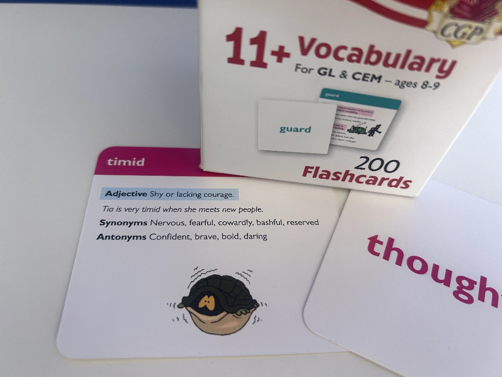 Review: CGP 11+ Vocabulary Flashcards – A Fun Way to Build Your Child’s ...