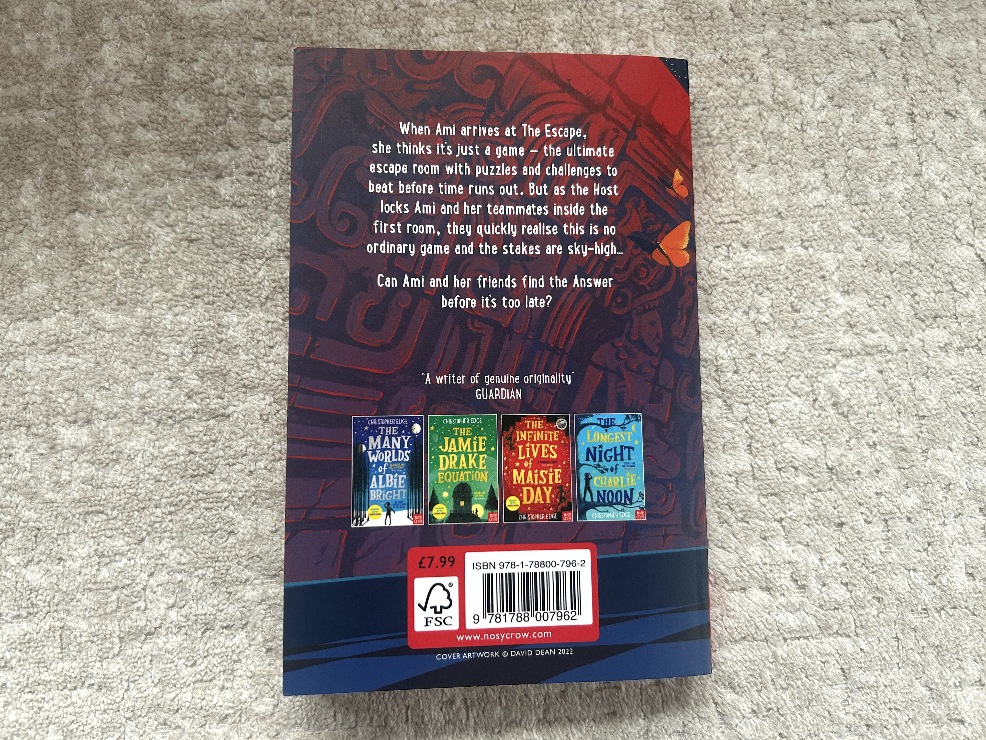 The Escape Room by Christopher Edge | The Parenting Daily