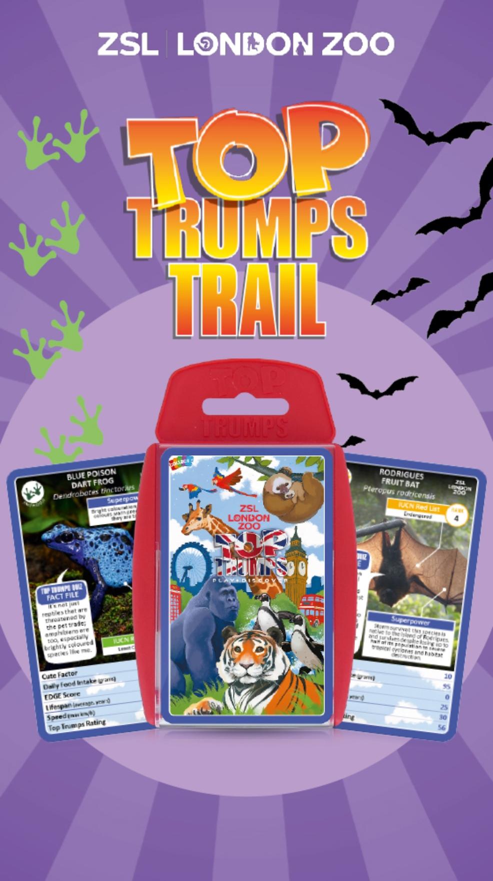 Top Trumps trail at London Zoo | The Parenting Daily